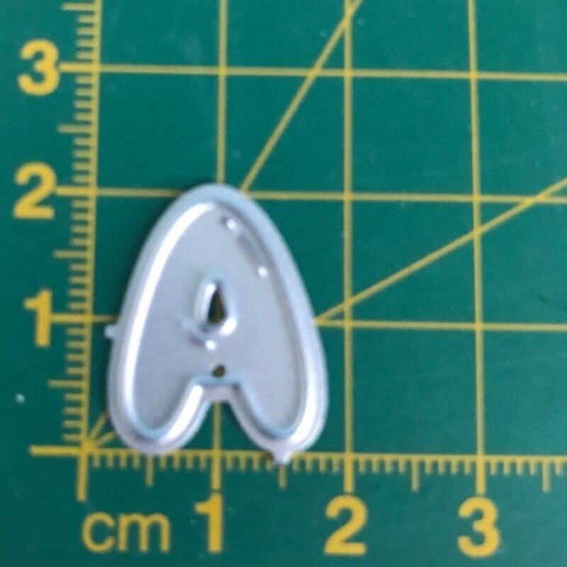 Crafts Embossing dies 26 A-Z Alphabets Border Meta... – Vicedeal