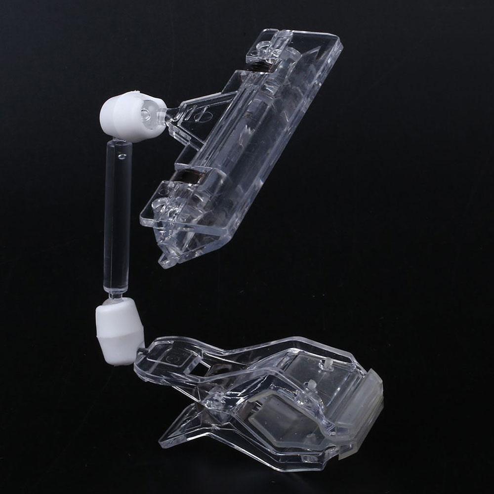 4.95" Height Transparent Plastic Double Clips... – Grandado