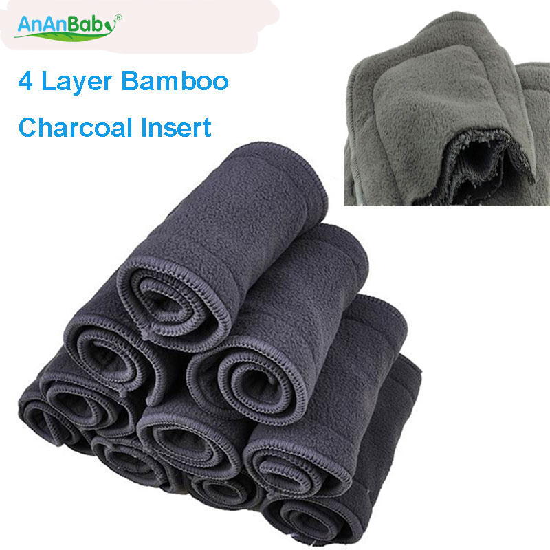 10pcs Baby Diaper Insert 4 Layers Super Absorbent ... – Vicedeal