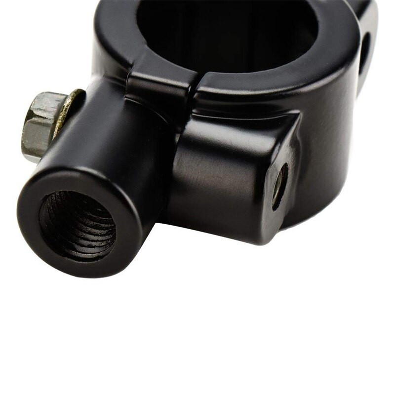 4 X Universal 10Mm Handlebar Mirror Mount Black 7/... – Grandado