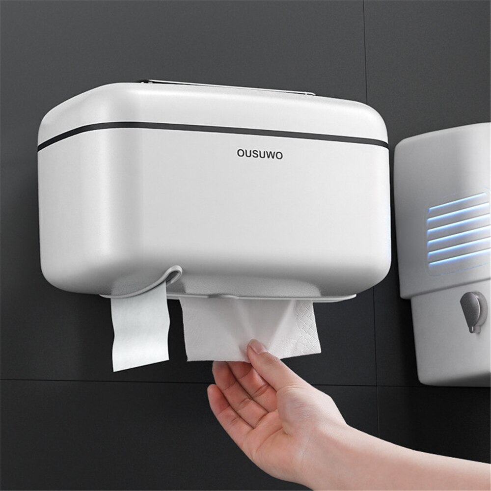 Soporte de papel higiénico montado en la pared, ba... – Vicedeal