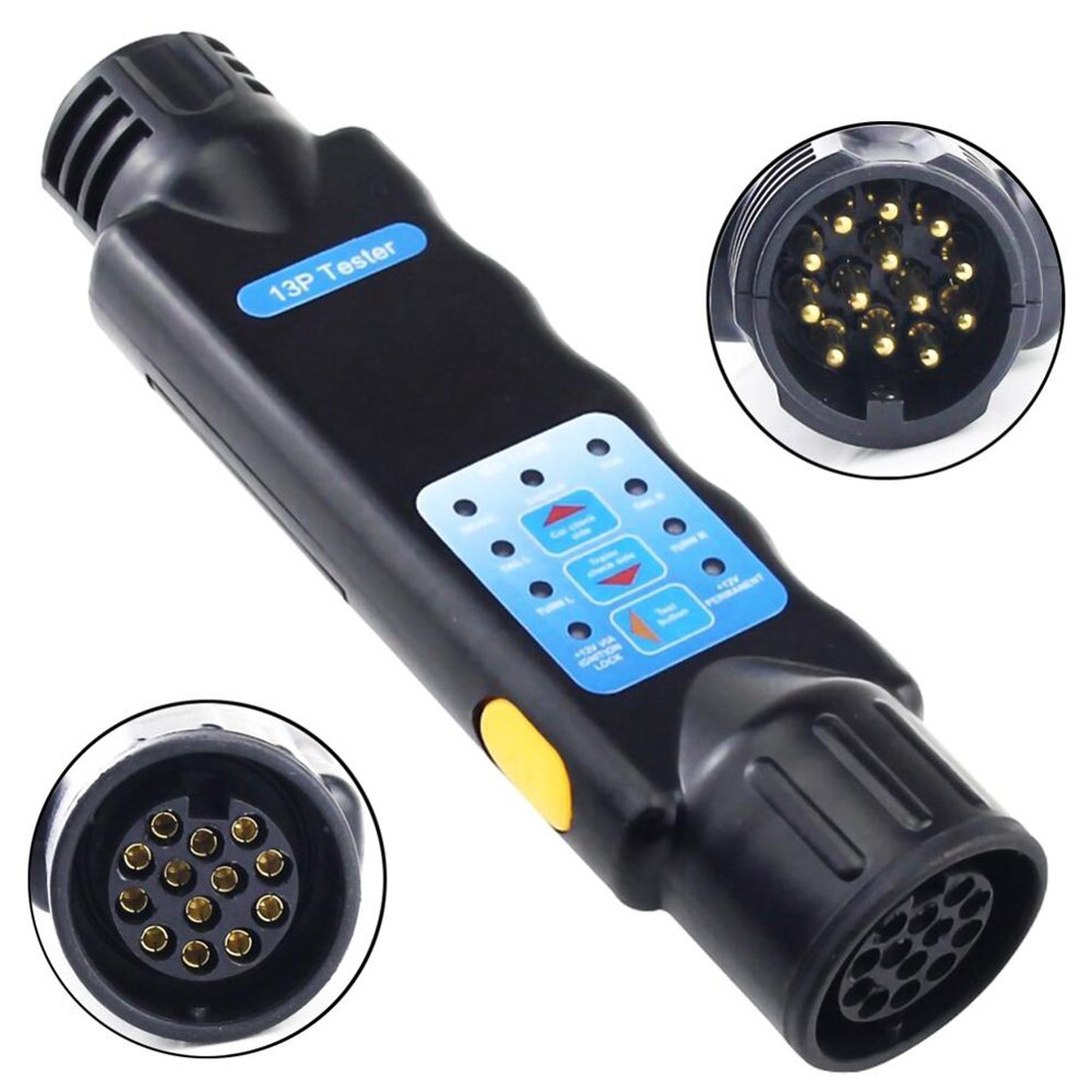 13-Pin European Truck Trailer Portable Plug Wiring... – Grandado