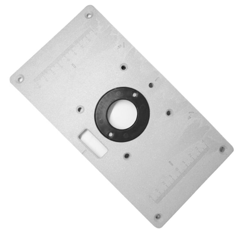6Pcs Set Aluminium Router Tisch Insert Platte W/4 ... – Vicedeal