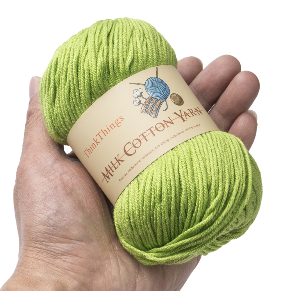 500g 10balls/lot Milk Cotton Yarn Baby Wool Yarn f... – Grandado