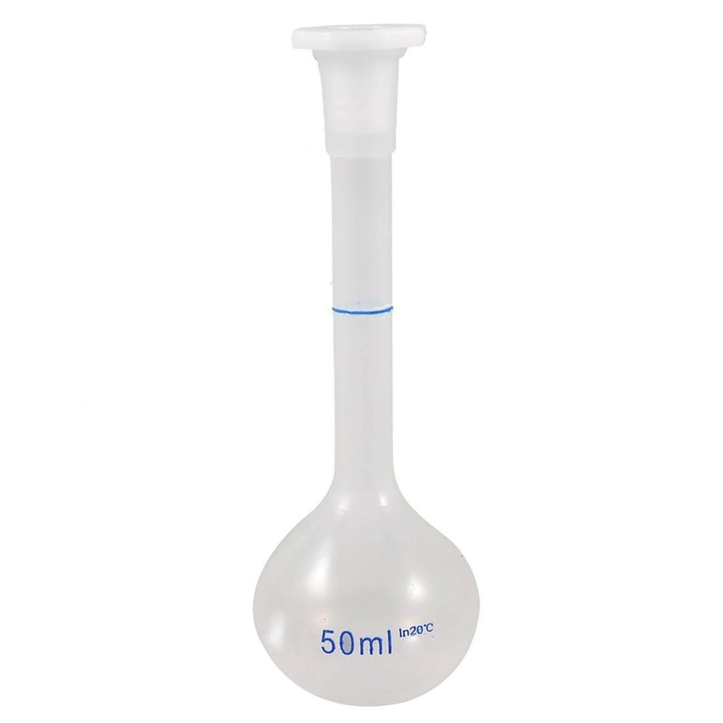 Chemistry Lab Clear White Plastic Measuring Beaker... – Vicedeal