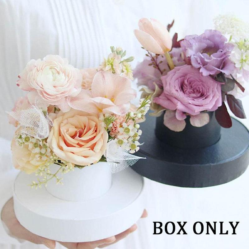 Round Heart Shape Flower Box Transparent Bouquet B... – Vicedeal
