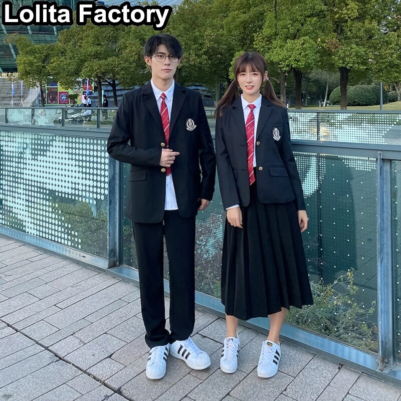 Spring Summer Women JK Uniform Suit Blazer Japanes... – Vicedeal