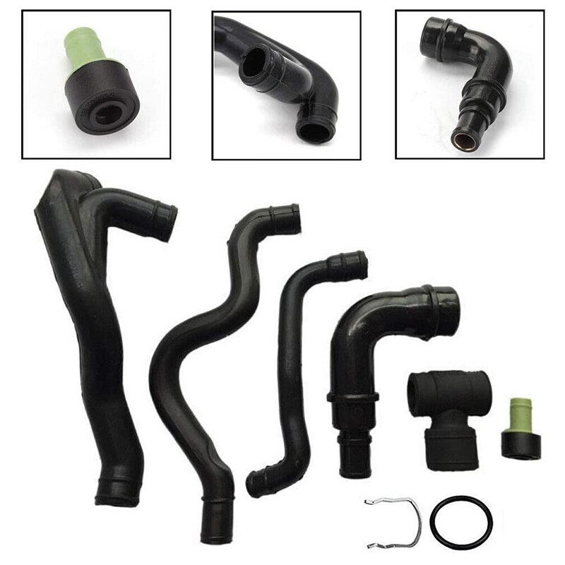 6Pcs Engine Crankcase Breather Hose for Golf J-Ett... – Grandado