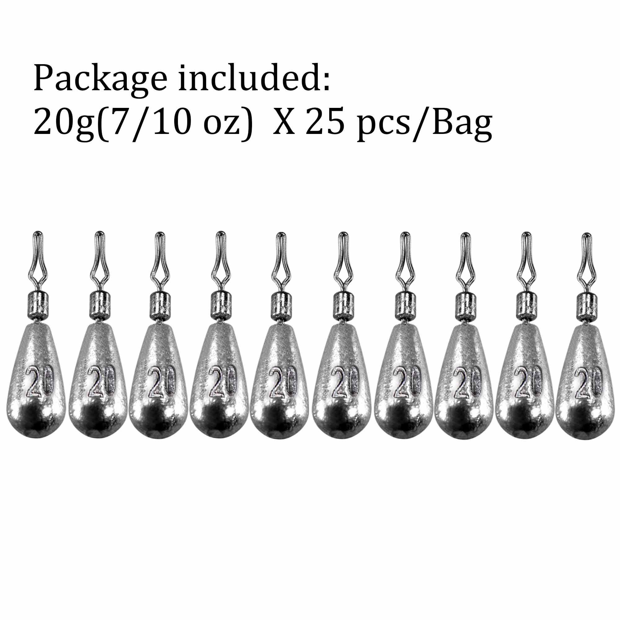 10 PCS/Lot 360 Degree RotatableTear Shot Weight Le... – Grandado