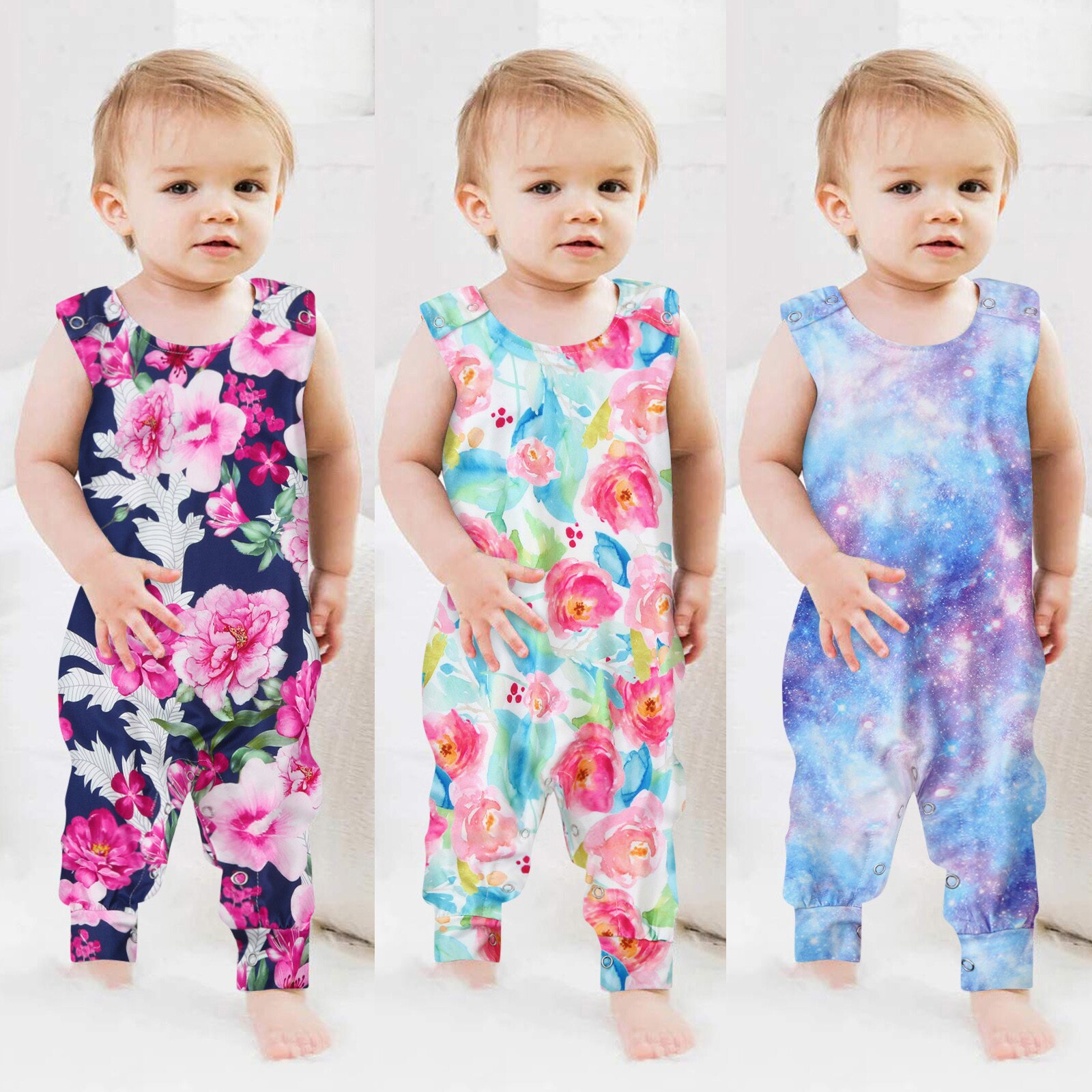Pasgeboren Baby Meisjes Jongens Kleding Baby Jumps... – Vicedeal