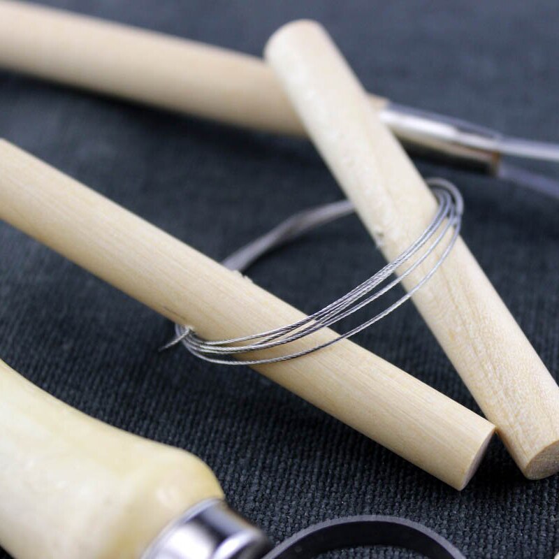 Wooden Cutting Wire for Clay Pottery Sculpture Mod... – Grandado