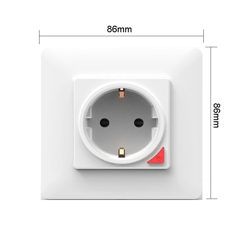 Lonsonho Tuya Wifi Smart Plug Wall Socket Wifi But... – Vicedeal
