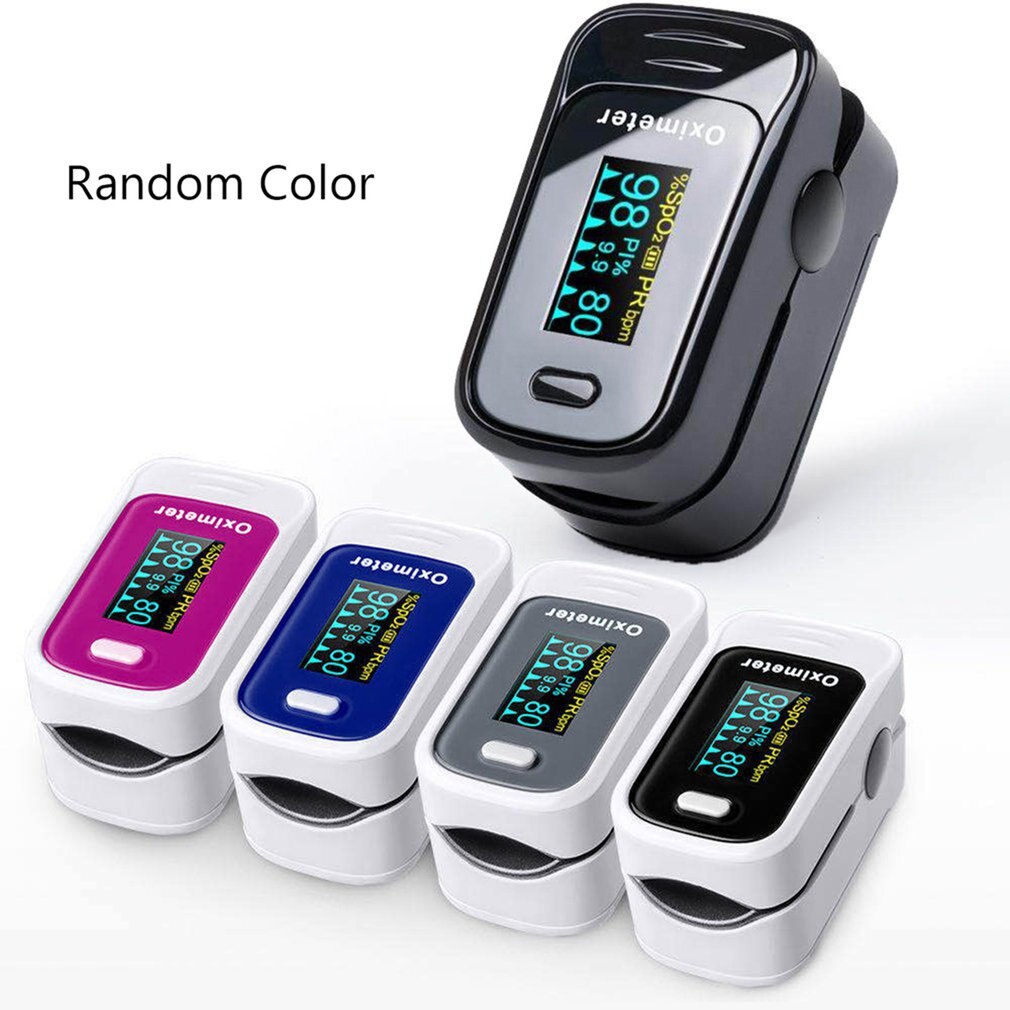 1PC Random color Oximeter Finger Pulse Oxymeter Di... – Vicedeal