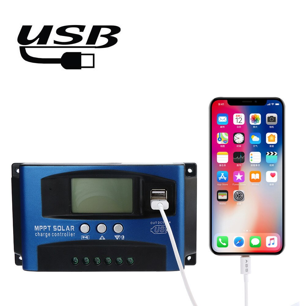 Solar Mppt 100a 60a 50a 40a Charge Controller Dual... – Vicedeal