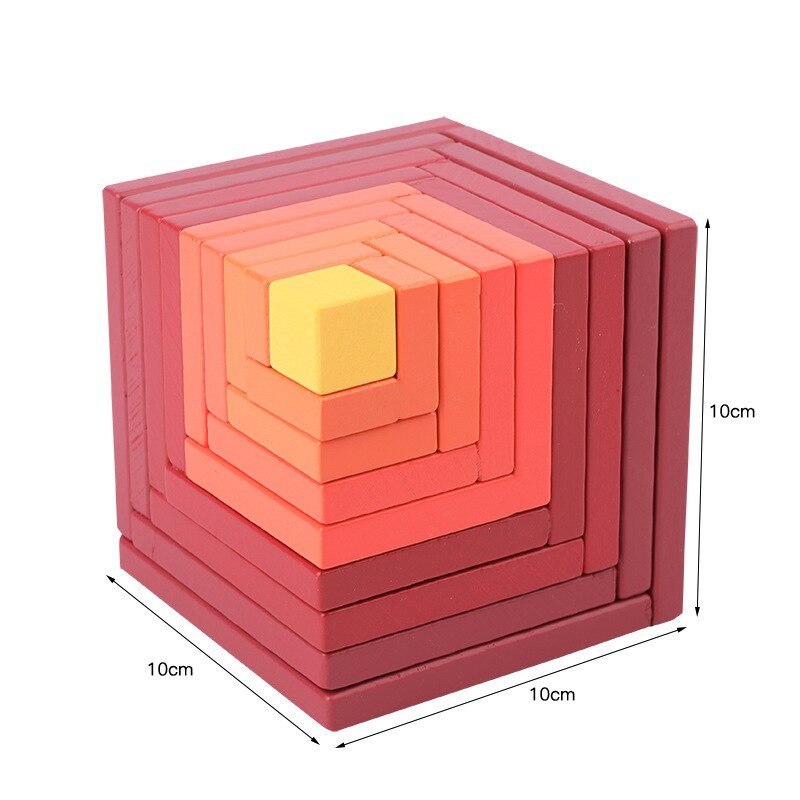 Tree Baby Toys Rainbow Stacker Educational Wooden ... – Vicedeal