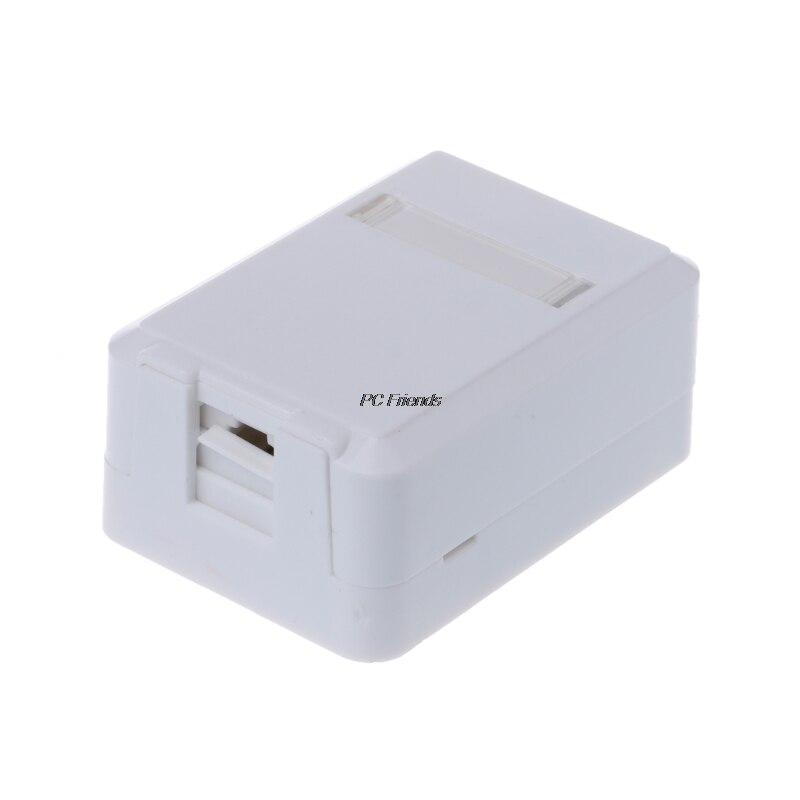 RJ Box with Cat6 Module Desktop Box Single-port Pa... – Grandado
