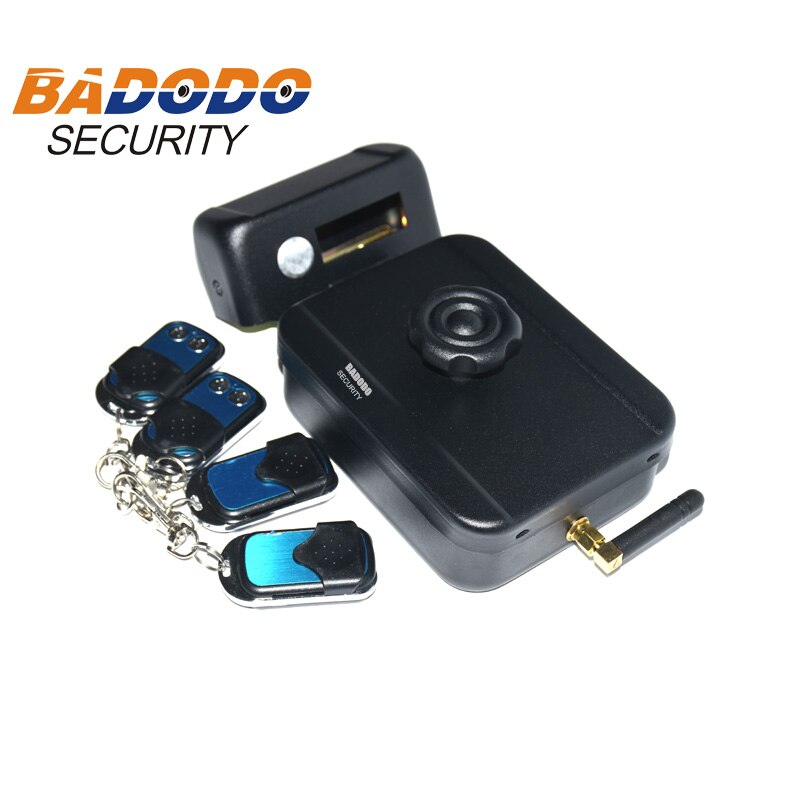 Battery powered Wireless Door Lock 4 Remote Contro... – Grandado