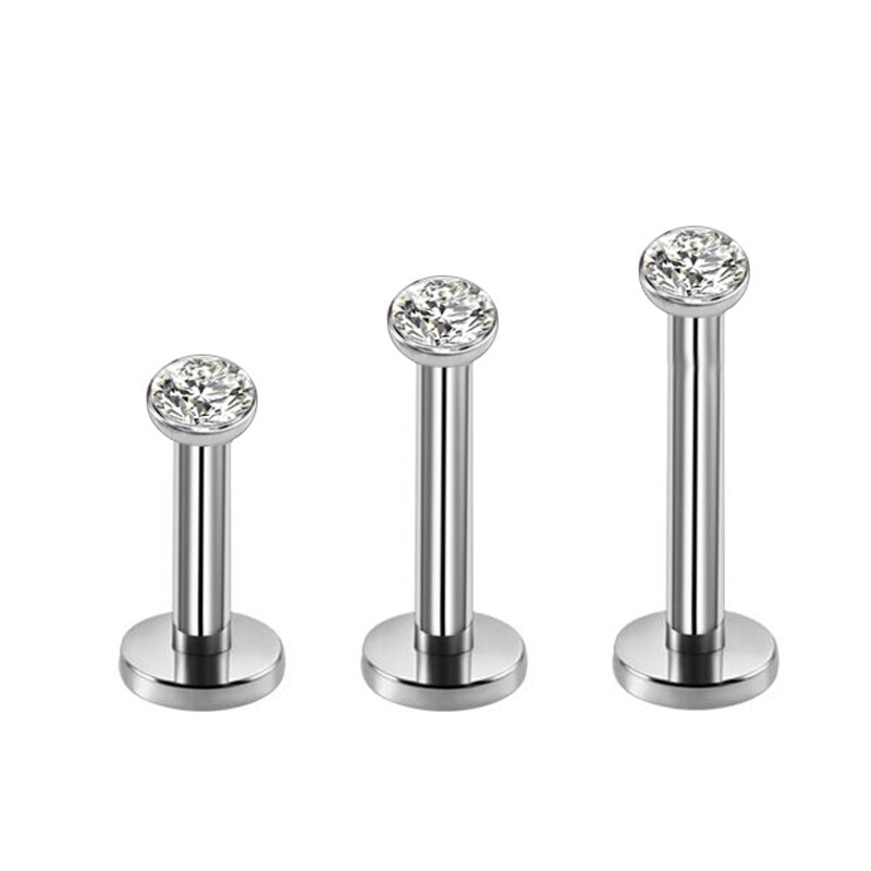1Pc Titanium Steel Lip Labret Studs Piercing Earri... – Vicedeal