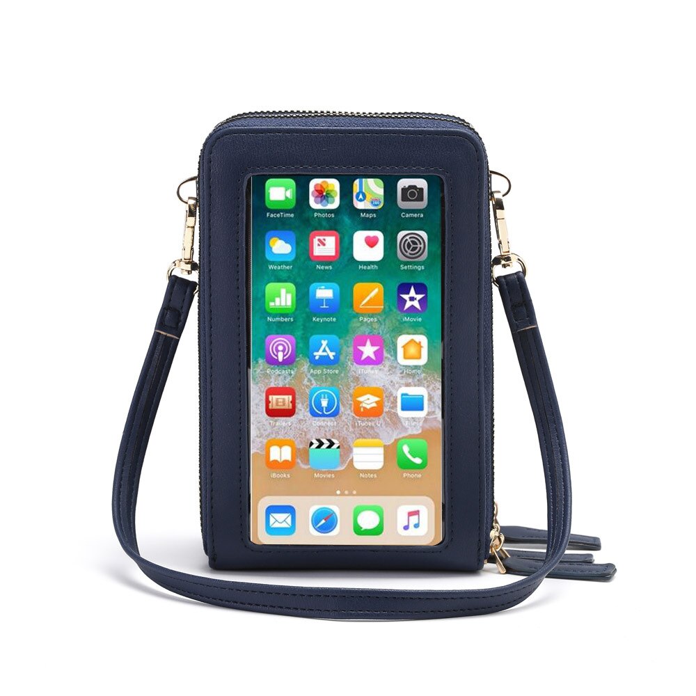 Rfid Mobile Phone Wallet Screen Touch Mini Shoulde... – Vicedeal