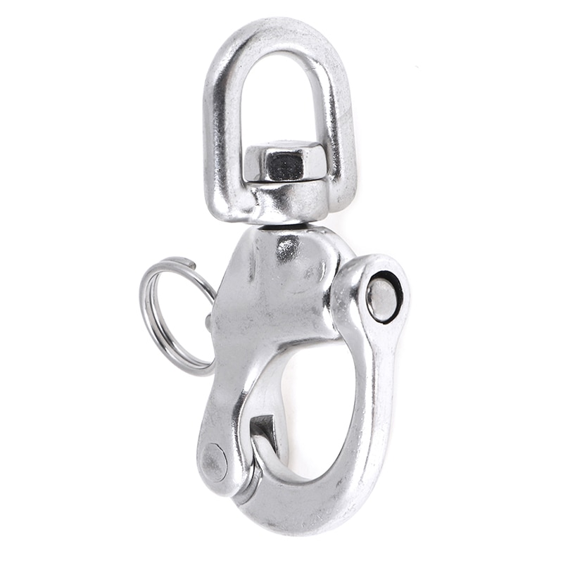 1PC D Ring Type Swivel Snap Hook Rotary Shackle 31... – Grandado