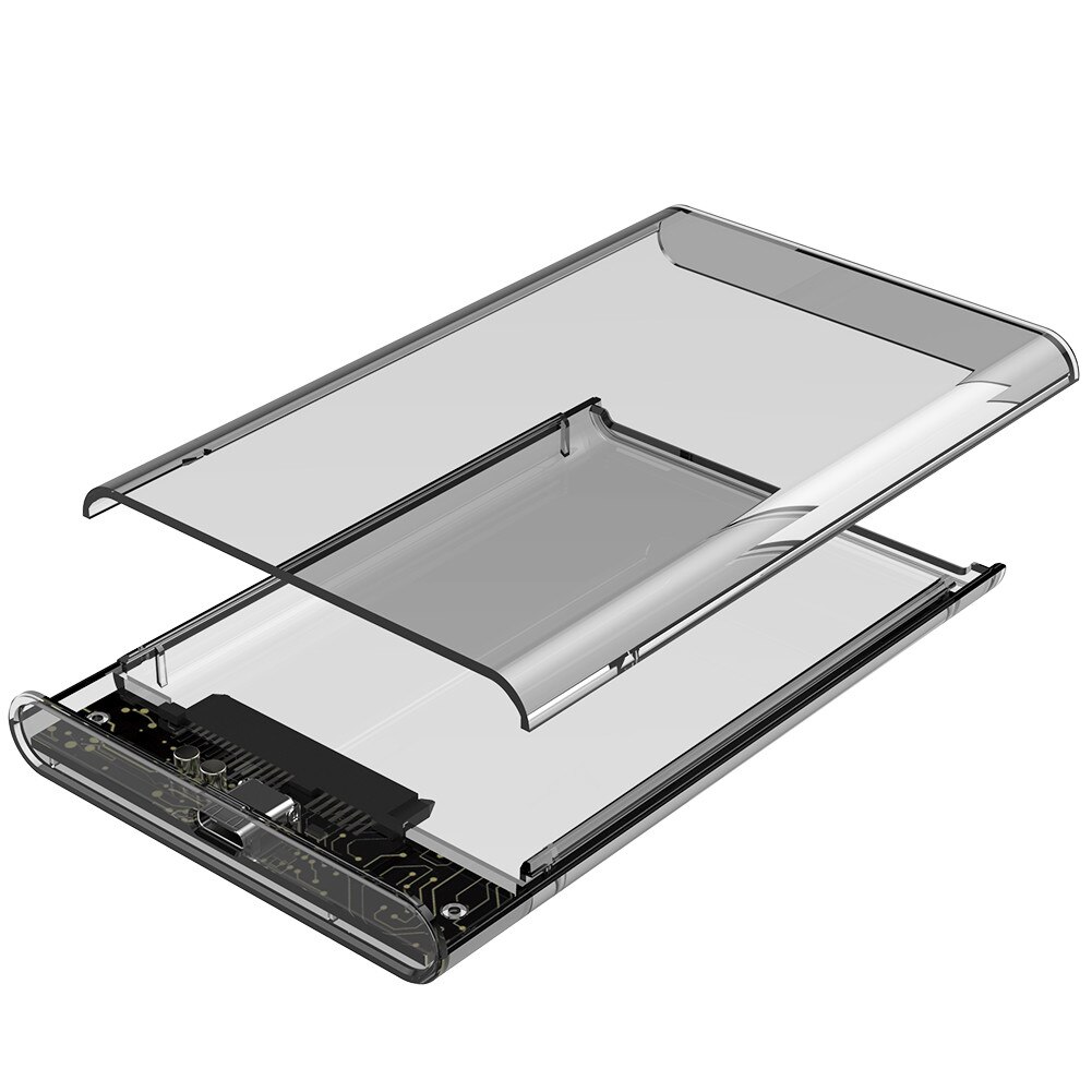 Hdd Behuizing 2.5Inch Transparante Hdd Case Box Sa... – Vicedeal