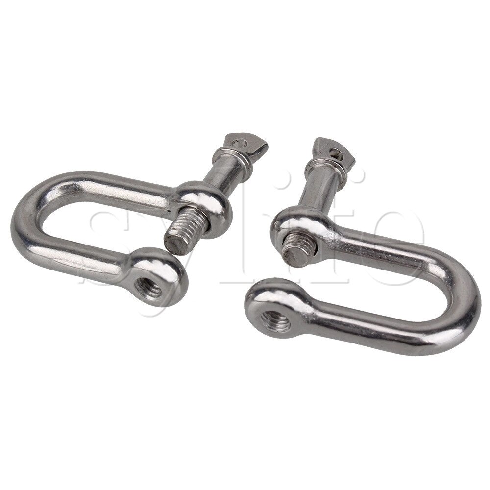 2pcs Stainless Steel 5mm Screw Pin Chain D Dee Sha... – Grandado