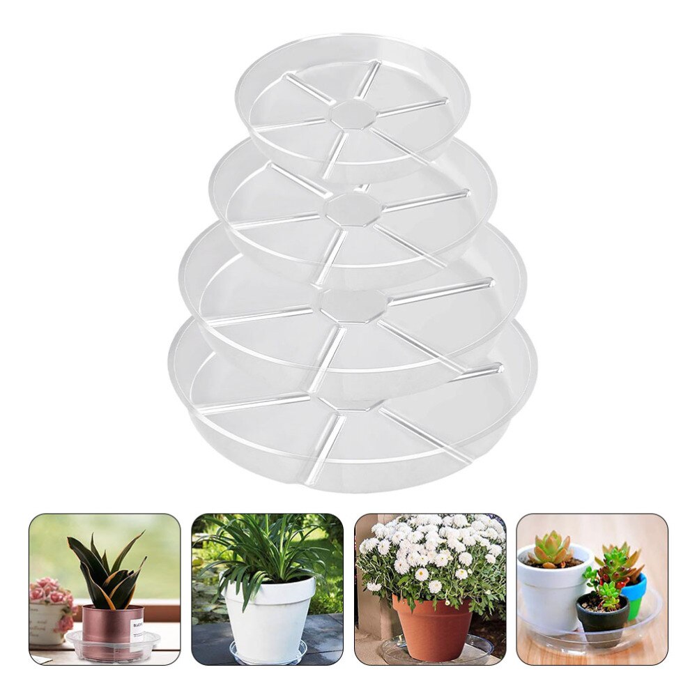 8pcs Indoor Outdoor Garden Flower Pot Plant Saucer... – Vicedeal