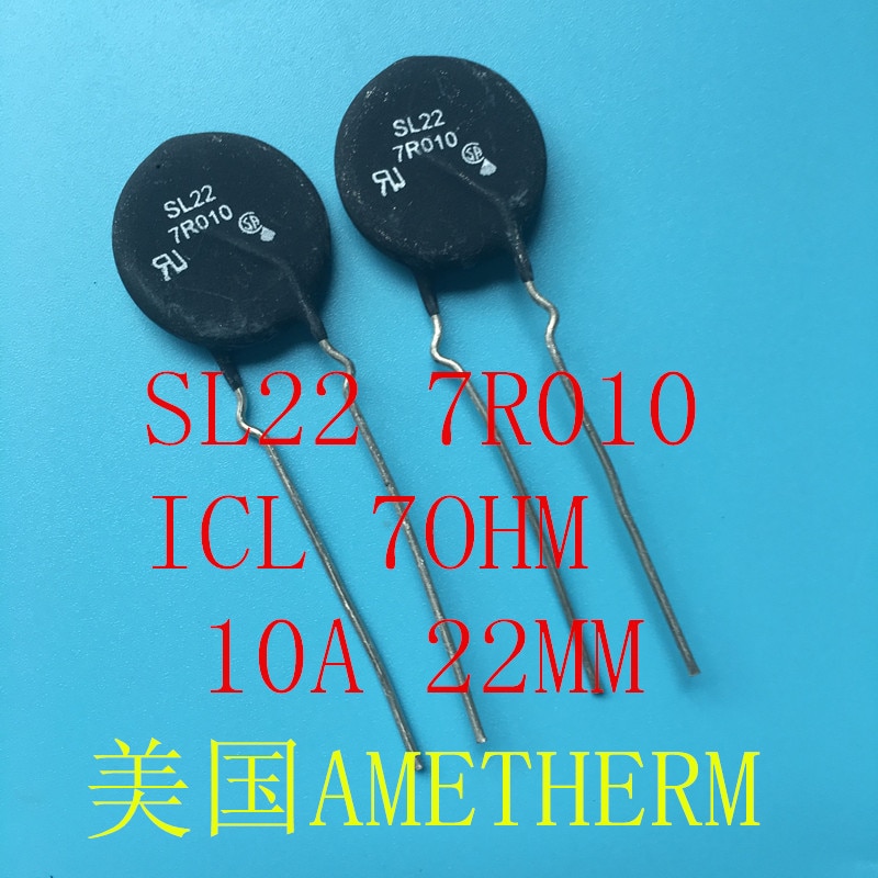 1PCS and original NTC thermistor SL22-7R010 NTC 7R... – Grandado