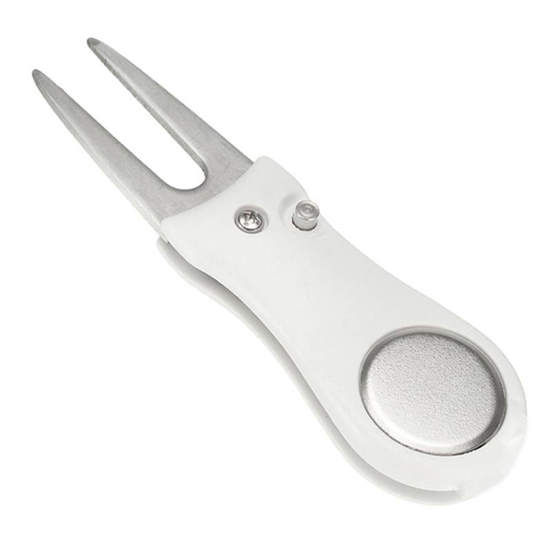 White Pitch Repair Divot Switchblade Tool Golf Bal... – Grandado