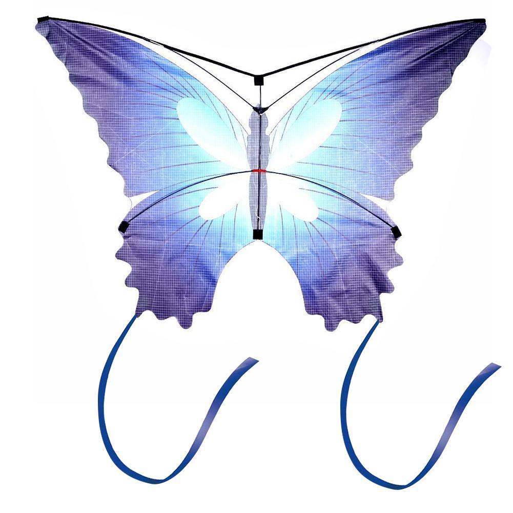 Butterfly Kite With Tail Strip and 30m Kite Line O... – Vicedeal