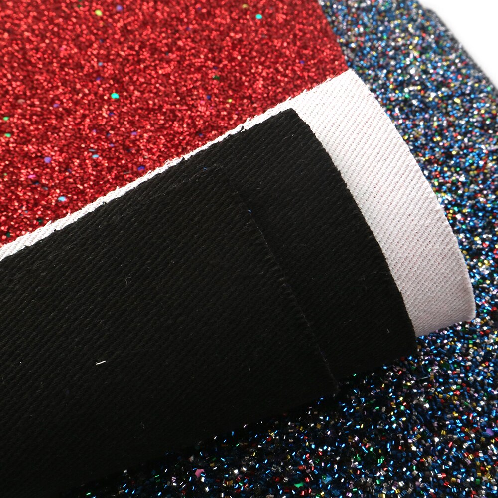 20*34Cm Effen Kleur Glitter Faux Lederen Vel Vinyl... – Grandado