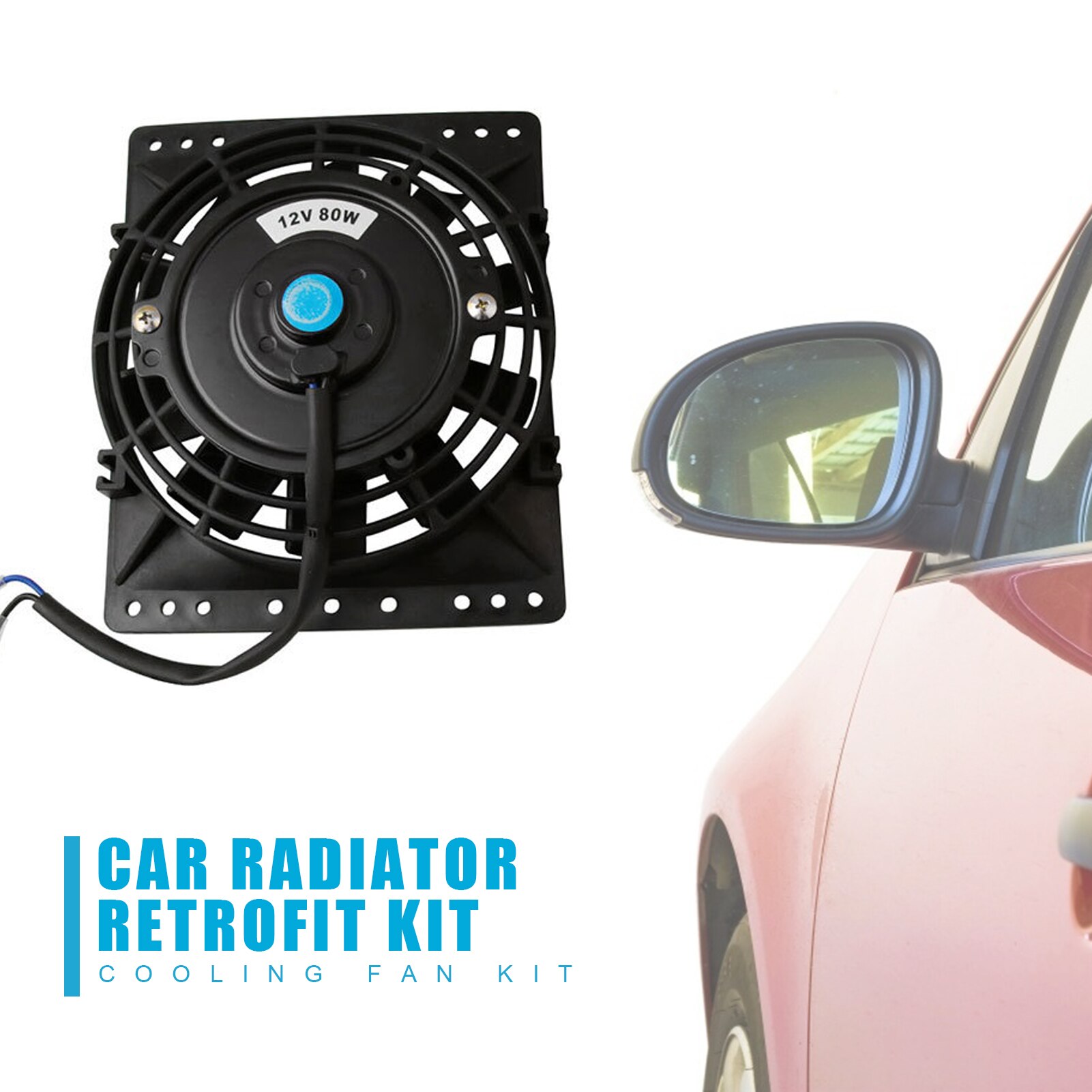 6 Inch Universal Engine Cooling Fan Kits Car Slim ... – Grandado