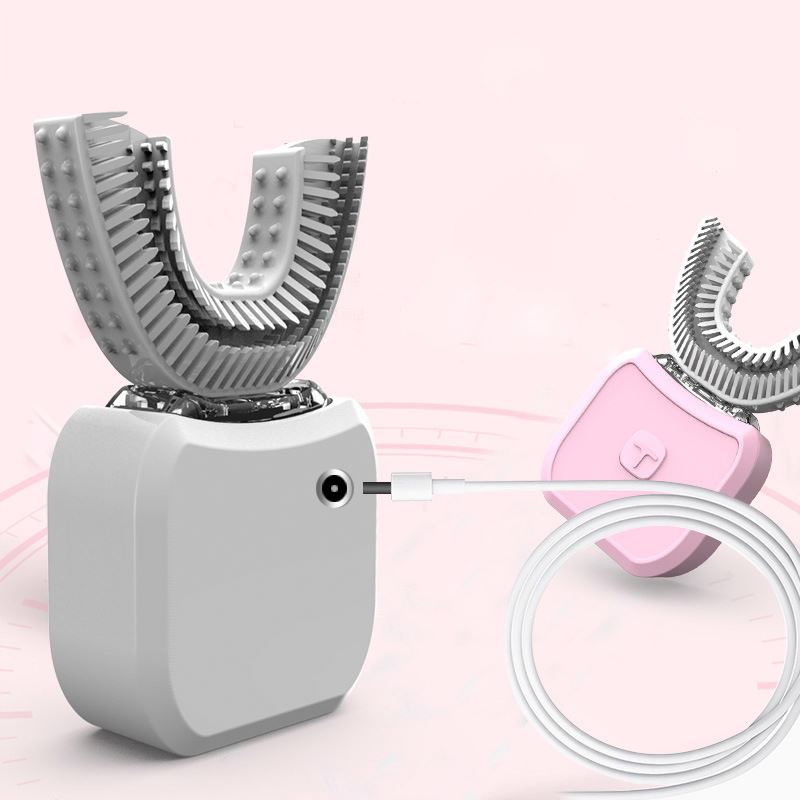 U-shaped 360° Automatic Sonic Electronic Toothbrus... – Vicedeal
