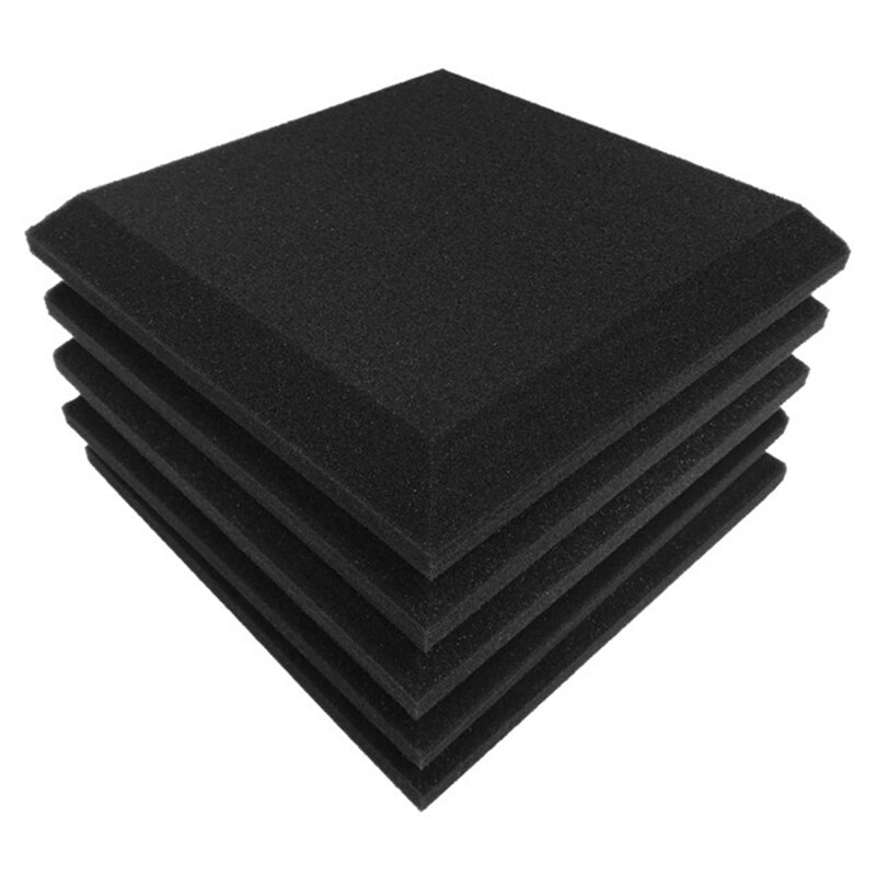 10 Pack High Density Flat Sound Acoustic Foam 2X12... – Vicedeal