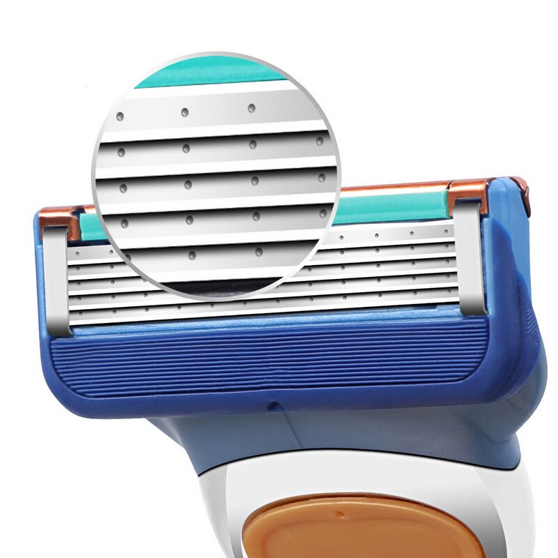 Manual Men's Shaver Razor Blade Refills 5layers Ra... – Grandado