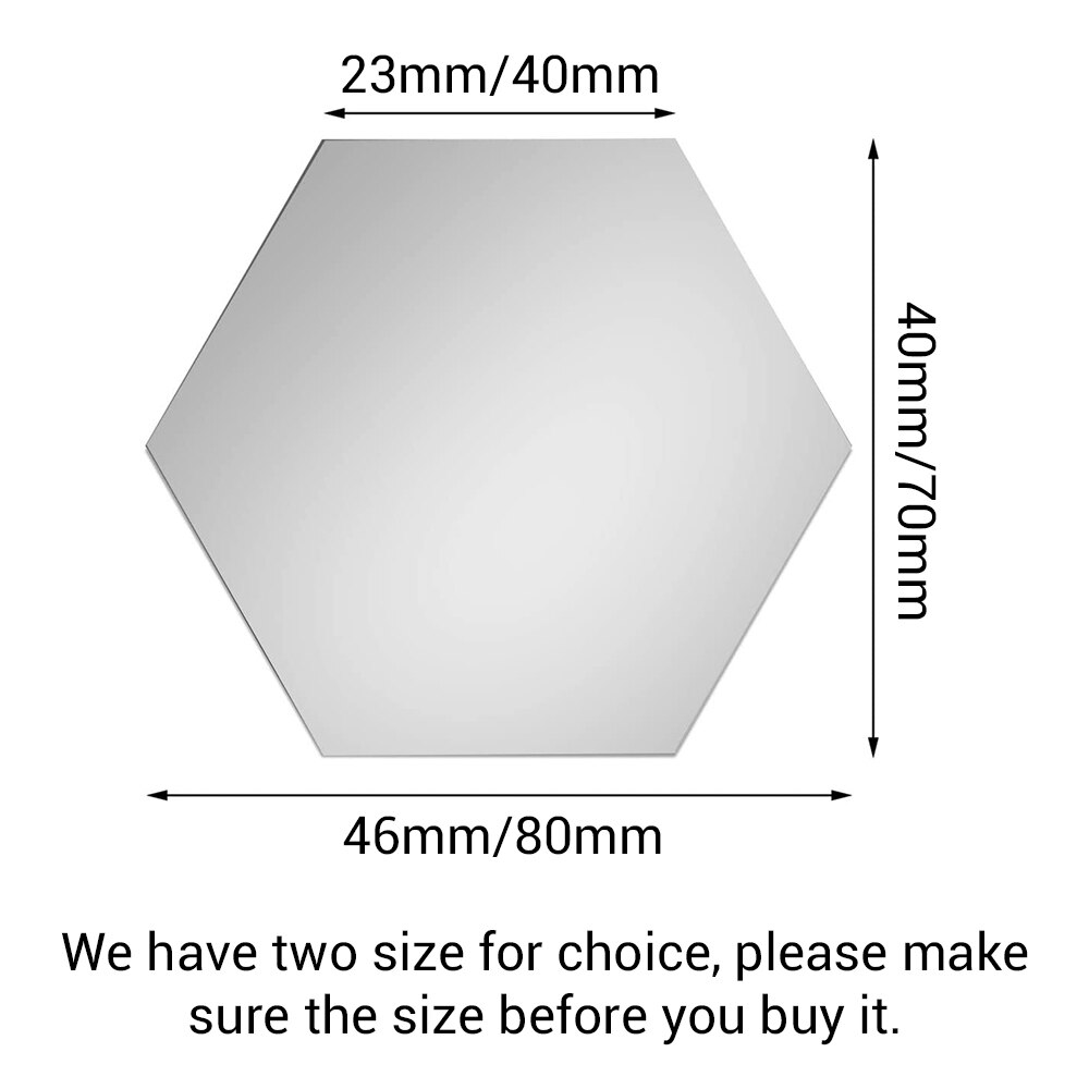 24Pcs Removable Acrylic Mirror Setting Wall Sticke... – Grandado