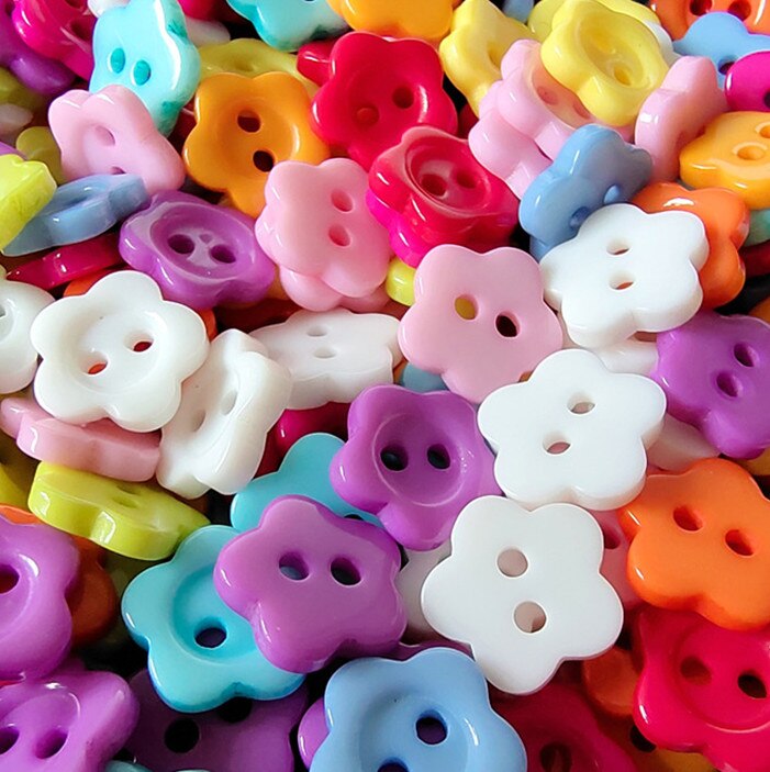 100 Uds lindos botones de flor de ciruelo, botones... – Grandado
