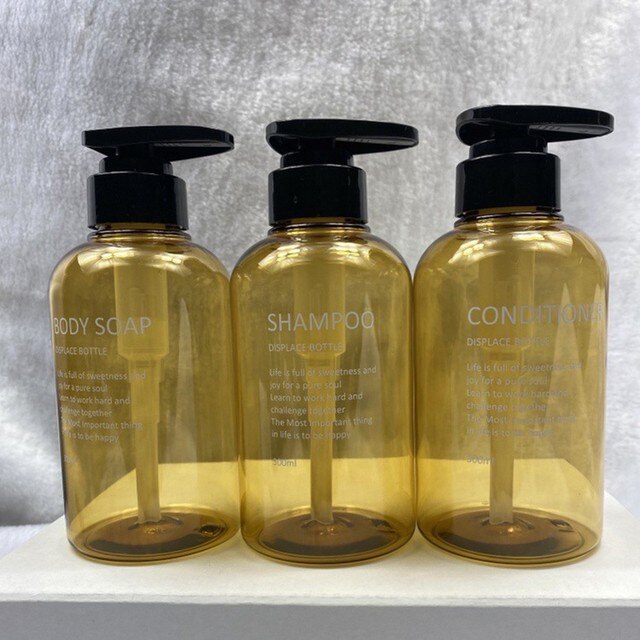 3Pcs Lege Fles Set Shampoo Wassen Douchegel Condit... – Vicedeal