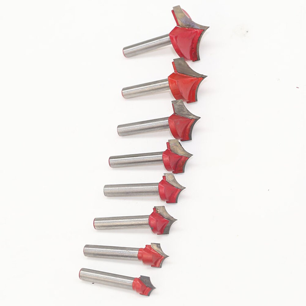 Vrille fræser værktøj fræser bit 6 håndtag dobbelt... – Vicedeal