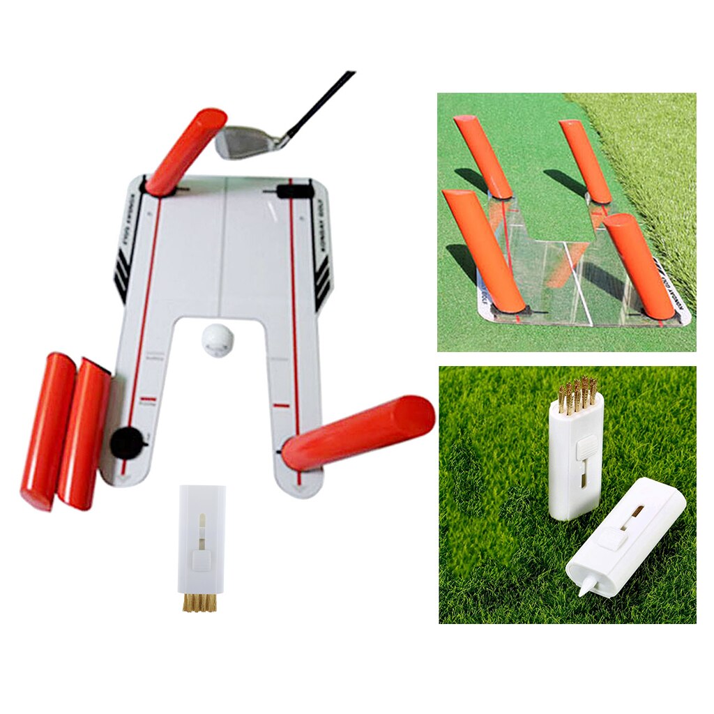 Golf Putting Training Mirror Swing Practice Aligne... – Grandado
