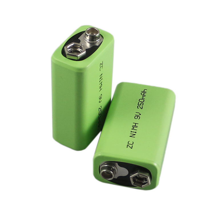 In 9V 250mAh NiMH rechargeable battery wireless mi... – Grandado