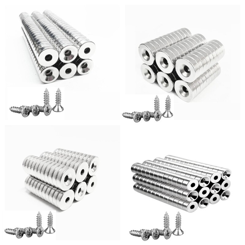 Dia 8/10/12/15/18mm Round Neodymium Magnets Thick ... – Vicedeal