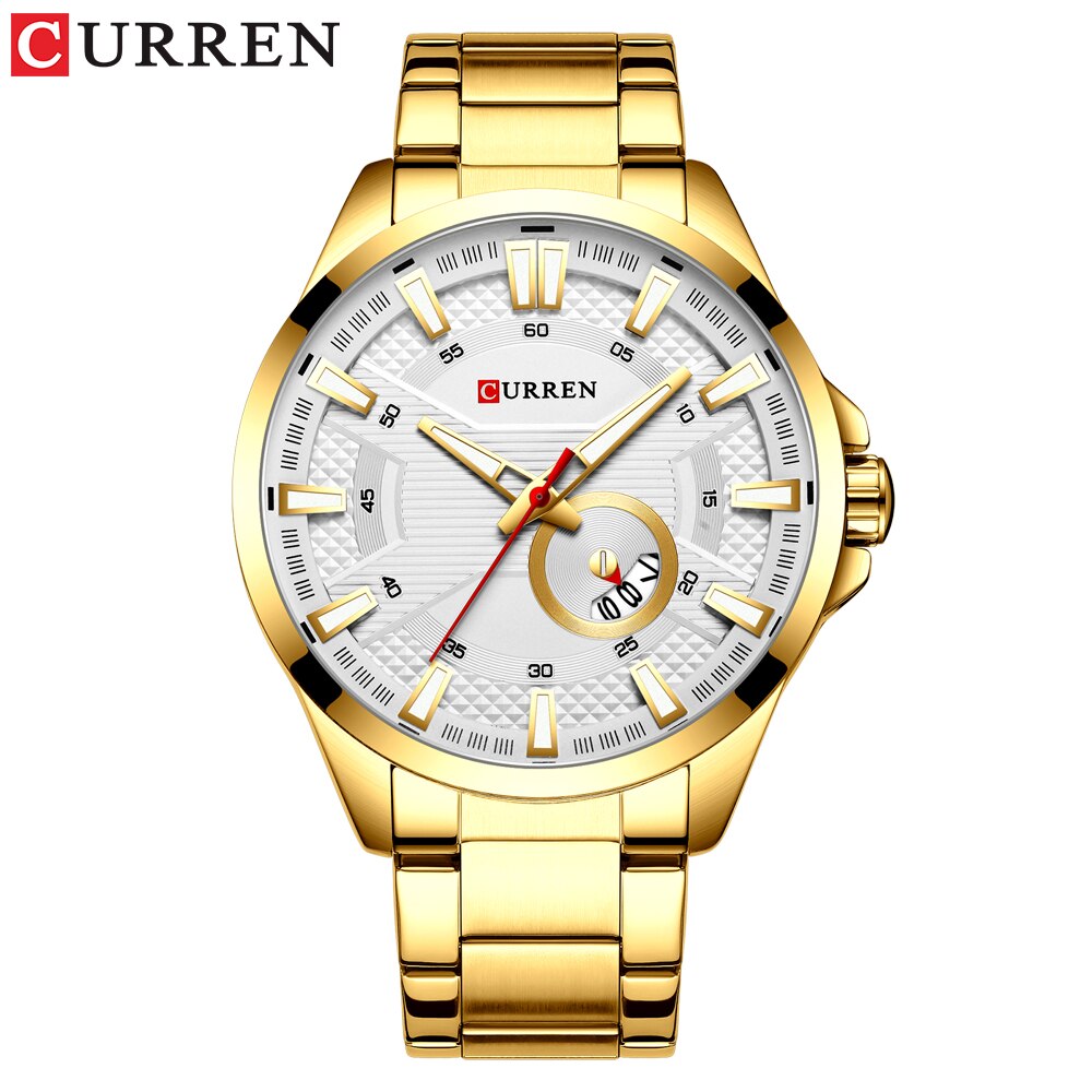 CURREN Business Quartz Watch for Men Luxury Watch ... – Grandado