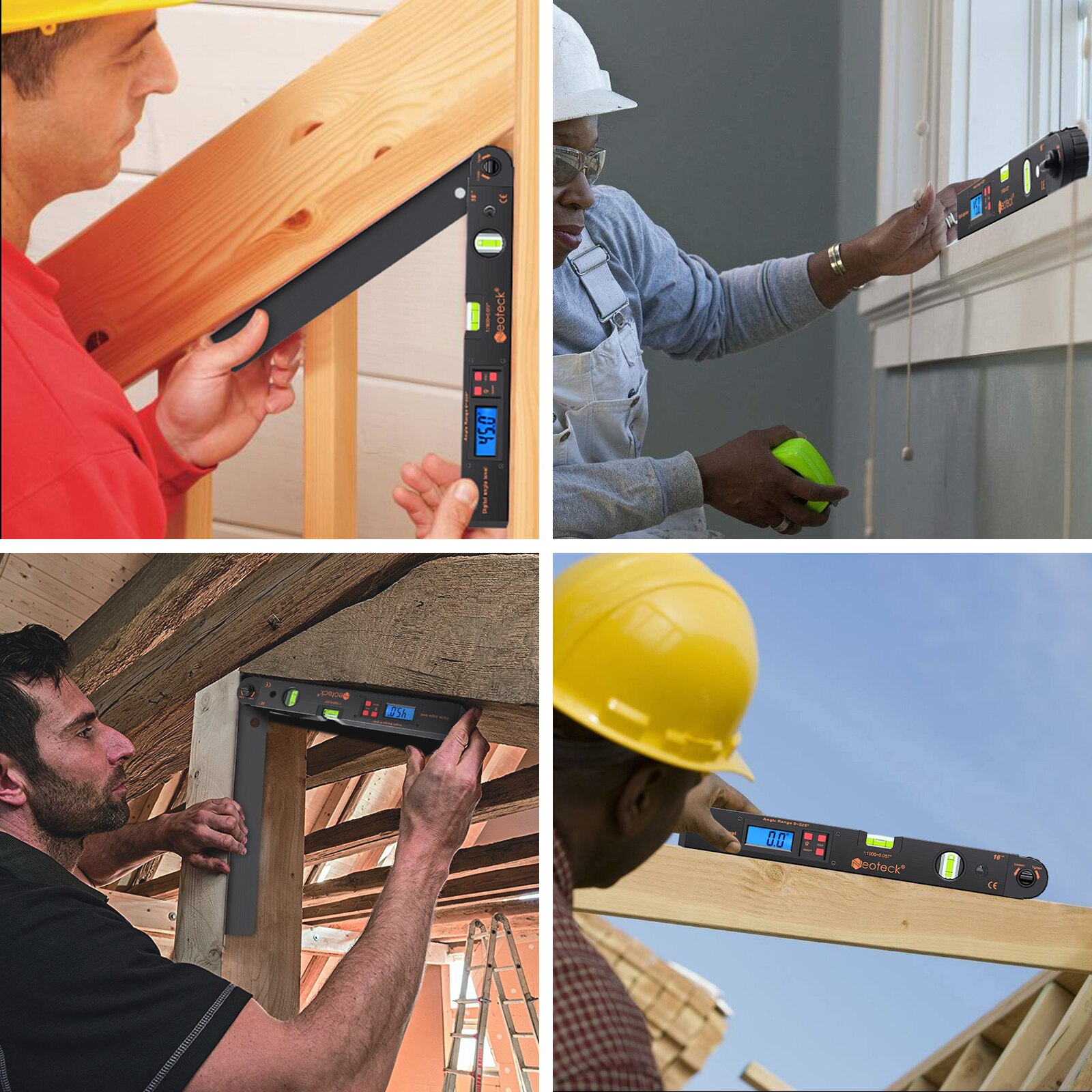 Buscador del ángulo del transportador Digital, gon... – Grandado