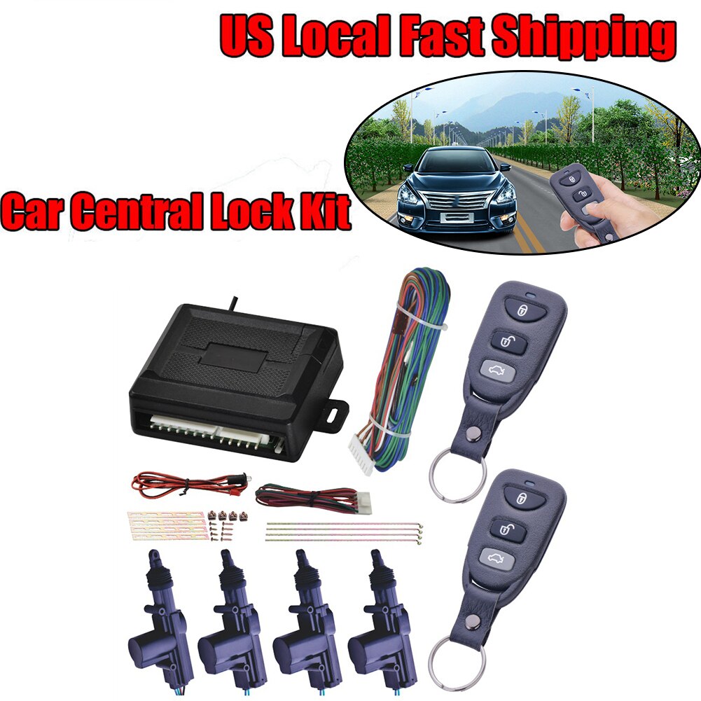Installeren Praktische Auto Lock Kit Remote Anti D... – Grandado