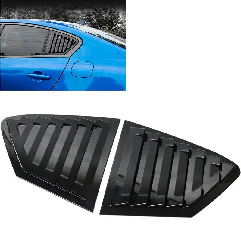 Auto Side Vent Window Louvre Shutter Covers Trim V... – Vicedeal