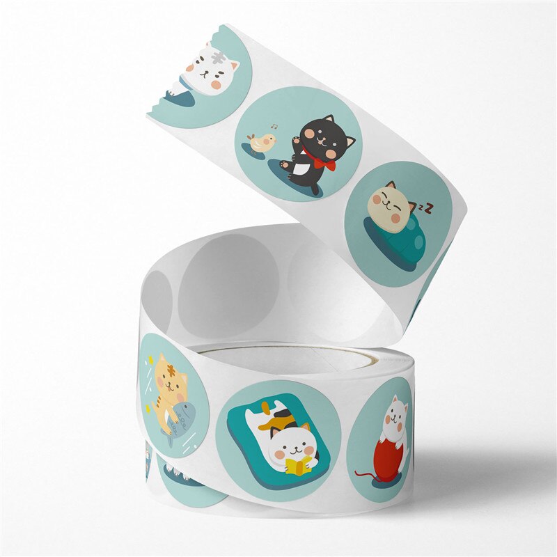 Round Cute Cartoon Animal Birthday Party Decoratio... – Grandado