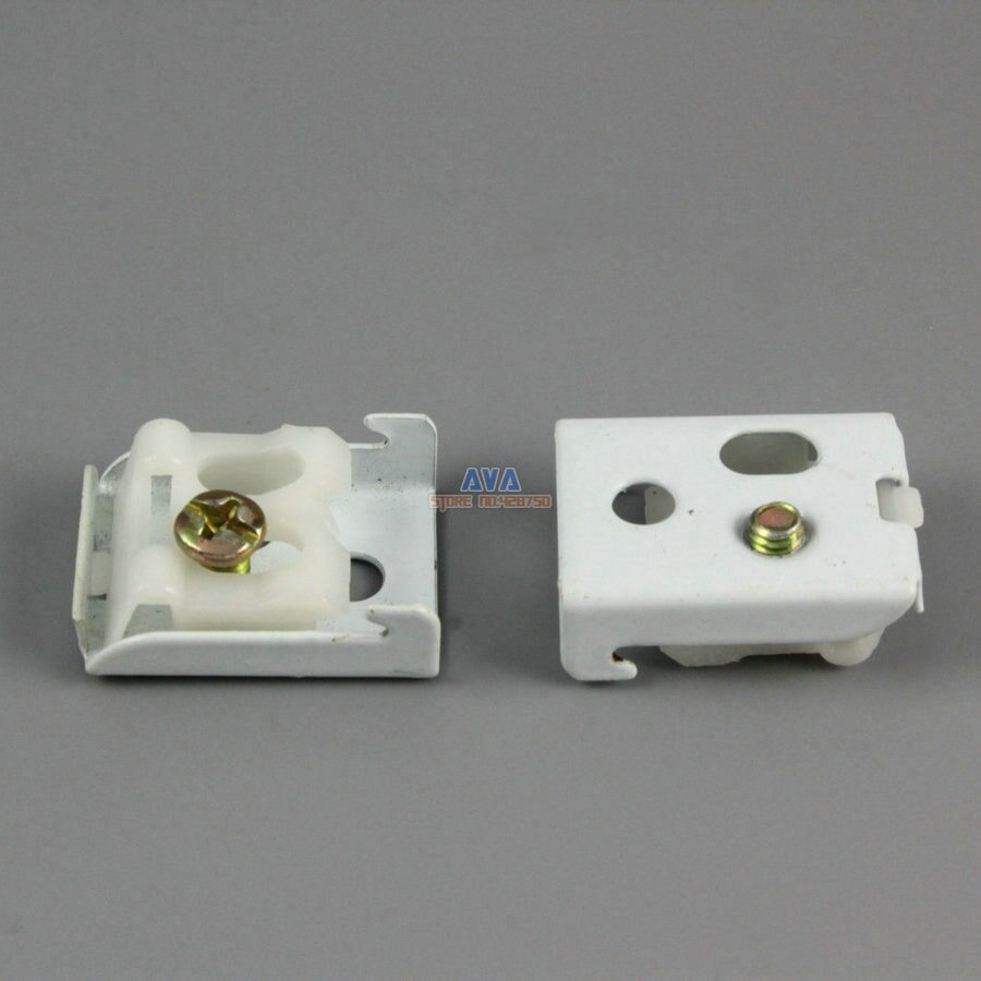 40 Pieces Curtain Track Bracket Curtain Track Brac... – Grandado