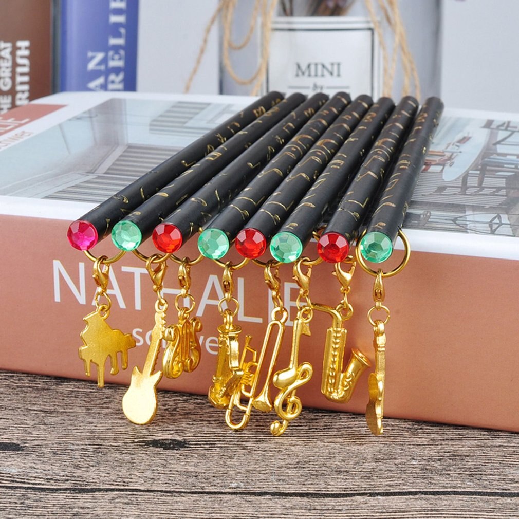 8pcs Musical Note Pendant Pencil Set Writing Drawi... – Grandado