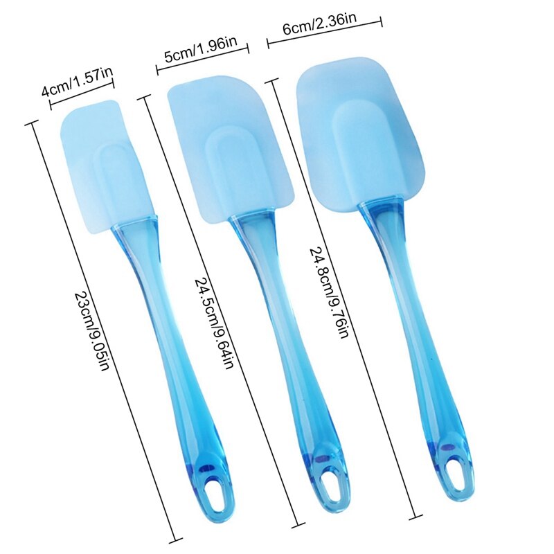 3PCS Silicone Spatula Non-Stick Universal Scraper ... – Vicedeal